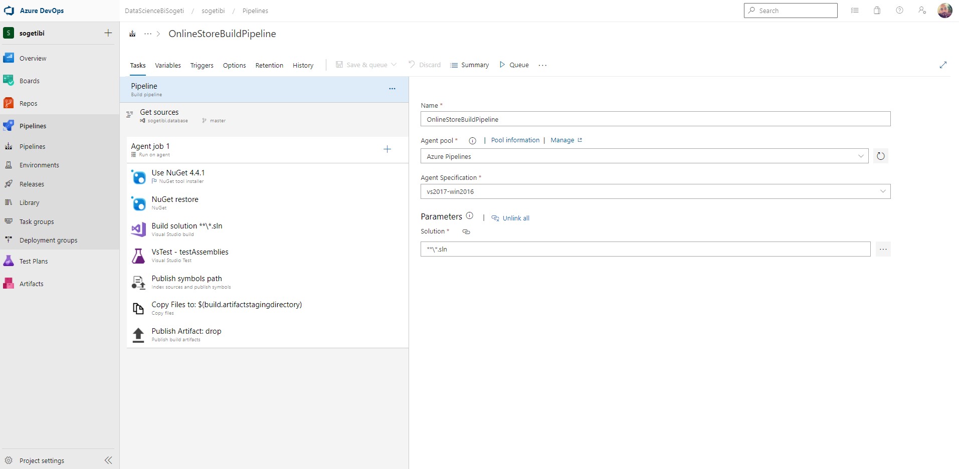 Azure DevOps, Visual Studio, GitFlow y otras técnicas del montón ...
