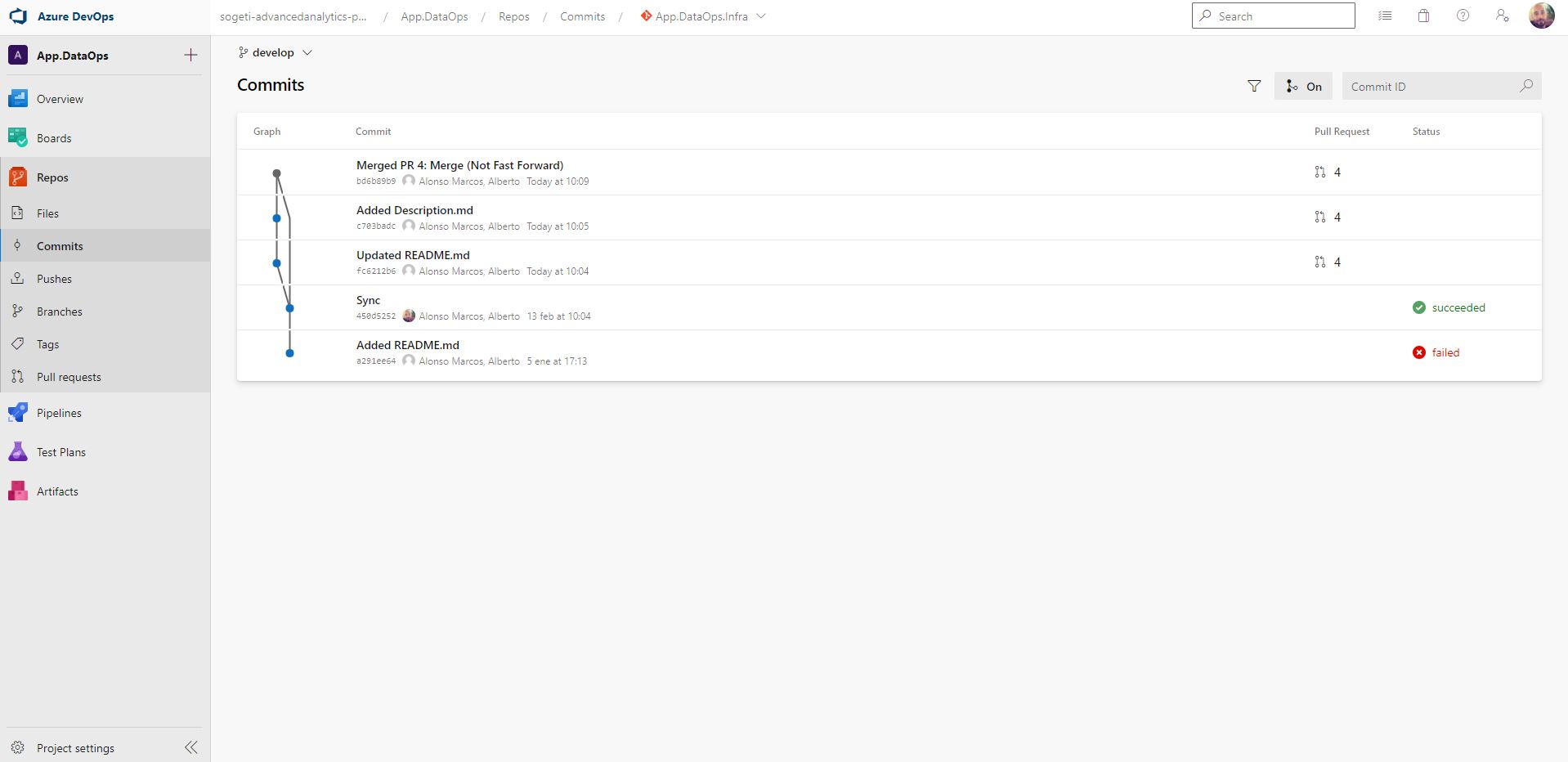 Azure DevOps y sus tipos de merge – Alb3rto Alonso